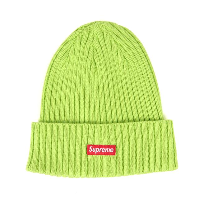 Supreme シュプリーム ビーニー ライム サイズ:FREE | オーバーダイ加工 コットンニット ビーニー (Overdyed Beanie) | ブランド 帽子 ニットキャップ【メンズ】【K4547】