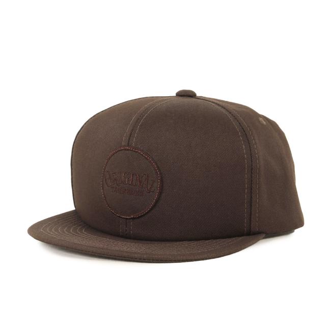 TENDERLOIN テンダーロイン キャップ ブラウン サイズ:ONE SIZE | ワッペン付き 6パネル トラッカーキャップ (T-TRUCKER CAP T/C) | ブランド 帽子 スナップバック【メンズ】【中古】【K4547】