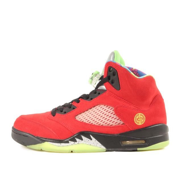 NIKE ナイキ サイズ:US8.5(26.5cm) | AIR JORDAN 5 RETRO SE WHAT THE (CZ5725-700) | エアジョーダン5 レトロ ワット ザ | バーシティメイズ ソーラーオレンジ | ハイカット スニーカー シューズ 靴【メンズ】【中古】【K4551】
