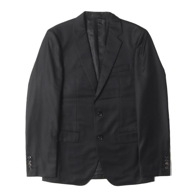 WACKO MARIA ワコマリア ジャケット ブラック 黒 サイズ:M | Loro Piana Super130sウール 2つボタン テーラードジャケット | アウター ブレザー 上着【メンズ】【中古】【美品】【K4552】