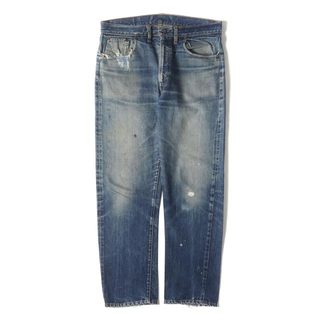 【雰囲気抜群 ビッグサイズ】Levis / vintage ヴィンテージ リーバイス パンツ サイズ:W38程度 | 60s 505 Big E デニムパンツ | ボタン裏刻印14 | インディゴ 55% | ボトムス ジーンズ ジーンズ【メンズ】【中古】【K4554】