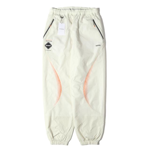 F.C.Real Bristol エフシーレアルブリストル パンツ オフホワイト 白 サイズ:M | 25SS リップストップナイロン プラクティス パンツ (PRACTICE EASY PANTS) | ボトムス ズボン【メンズ】【K4556】