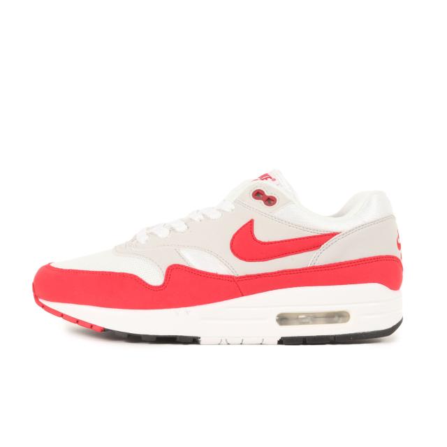 NIKE ナイキ サイズ:US7.5(25.5cm) | AIR MAX 1 ANNIVERSARY (908375-103) | エアマックス1 アニバーサリー | ホワイト ユニバーシティーレッド | ローカット スニーカー シューズ 靴【メンズ】【K4561】