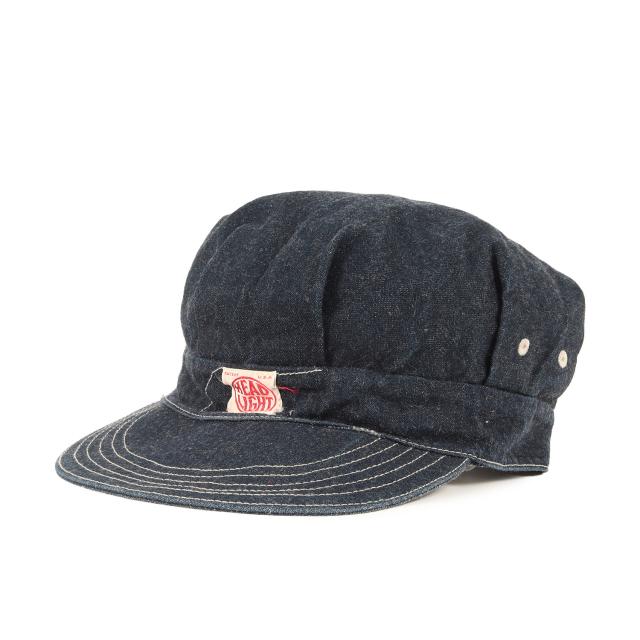 SUGAR CANE シュガーケーン キャップ サイズ:7 1/2 | HEAD LIGHT実名復刻 デニム ワークキャップ (10oz.DENIM WORK CAP) | インディゴ | 日本製 ブランド | 帽子【メンズ】【中古】【K4563】