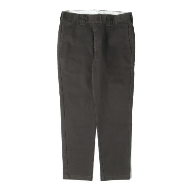 Ron Herman ロンハーマン パンツ チャコール サイズ:34  | Dickies スリムテーパード ストレッチ チノパンツ | ボトムス ズボン【メンズ】【中古】【K4569】