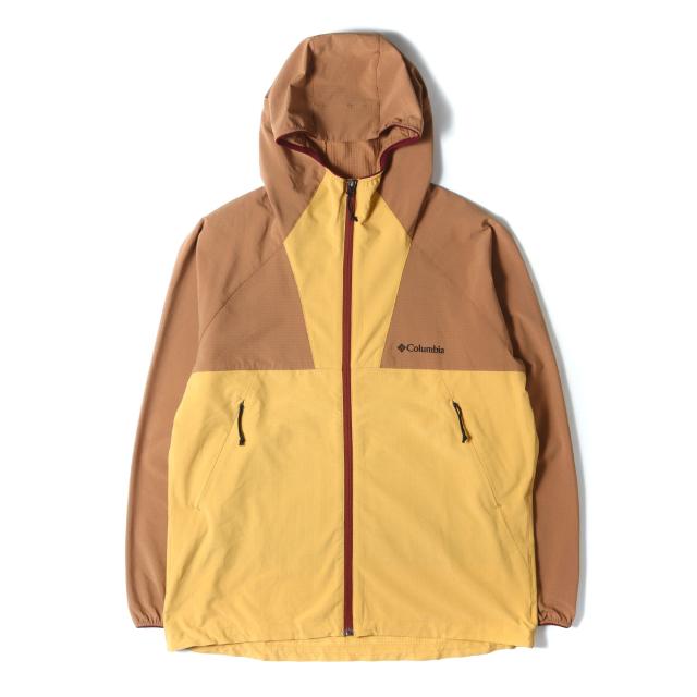 Columbia コロンビア ジャケット イエロー ブラウン(Pilsner) サイズ:XL | 24AW エンジョイ マウンテン ライフ ブラッシュド ジャケット (Enjoy Mountain Life Brushed Jacket) | アウター ブルゾン 上着【メンズ】【中古】【美品】【K4573】