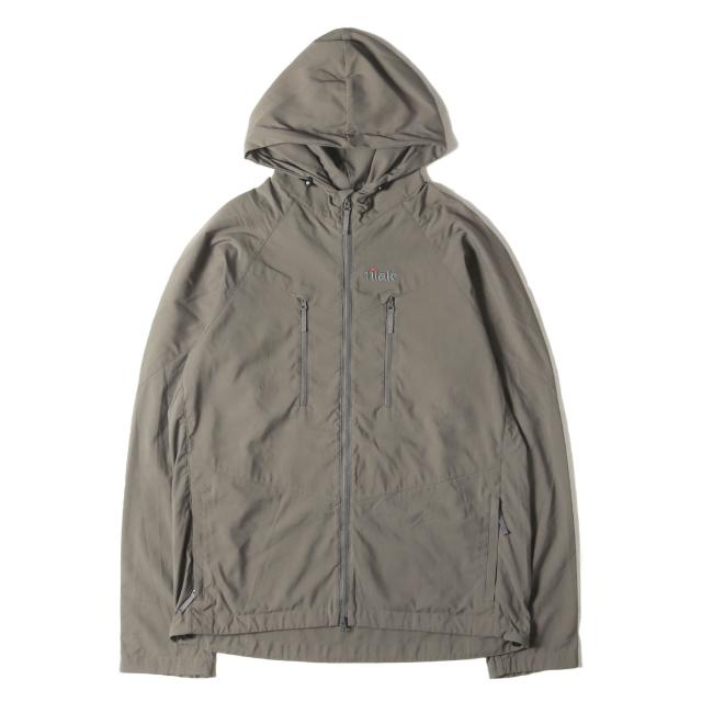 Tilak ティラック ジャケット グレーカーキ サイズ:M | POUTNIK ストレッチシェル ベルドン デュラブル ジャケット (Verdon Durable Jacket) | アウター ブルゾン【メンズ】【中古】【美品】【K4575】