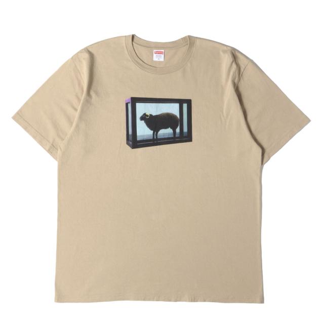Supreme シュプリーム Tシャツ カーキ サイズ:XL | 25SS ×Damien Hirst ブラックシープ クルーネック Tシャツ (Tee) | トップス カットソー 半袖 | コラボ【メンズ】【中古】【K4576】