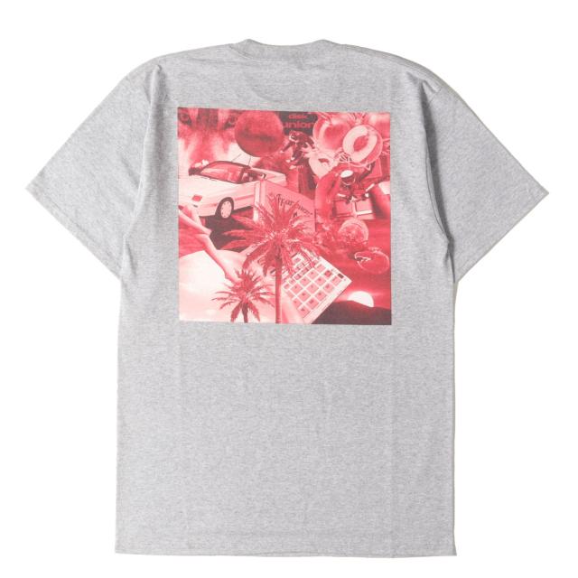 STABRIDGE スタブリッジ Tシャツ グレー サイズ:M | 25SS diskunion the Apartment グラフィック クルーネック Tシャツ (Cover Art T-Shirt) | トップス カットソー 半袖 | コラボ【メンズ】【K4576】