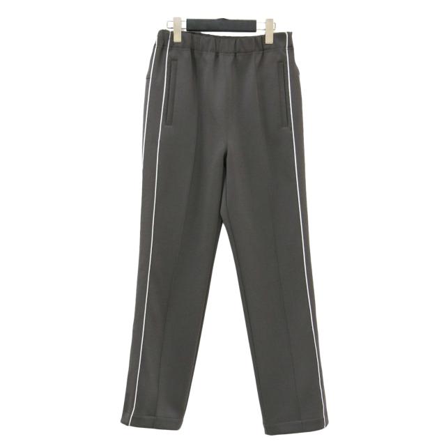 ASTRAET アストラット パンツ グレー サイズ:FREE | 22秋冬 裾ボタン トラック パンツ | ジャージ テーパード ウエストゴム サイドライン | ボトムス ズボン | 日本製【レディース】【中古】【K4576】
