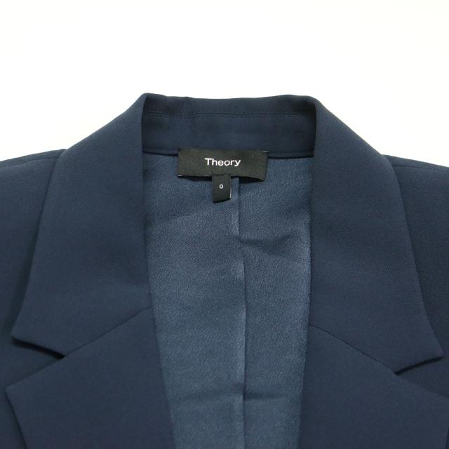 Theory セオリー ジャケット ネイビー 紺 サイズ:0(S) | 25春夏