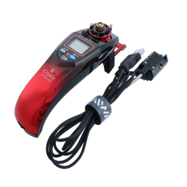 ダイワ リール クリスティアワカサギ CRTα ソリッドブラック/メタルレッド グラデーション [4]