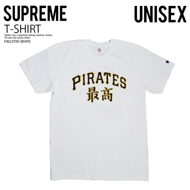 Supreme (シュプリーム) MLB KANJI TEAMS TEE 半袖 トップス Tシャツ カットソー メンズ レディース FW22T9D WHITE