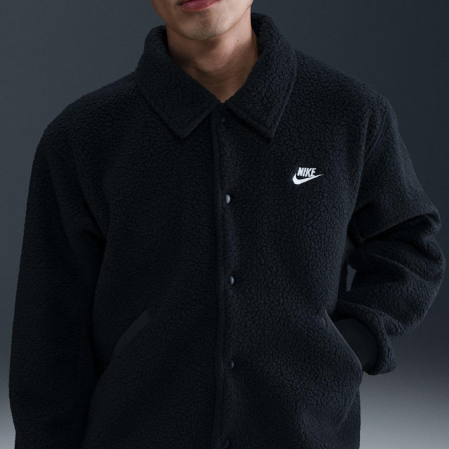 ナイキ フリース コーチジャケット NIKE MTherma-FIT M CLUB SHERPA