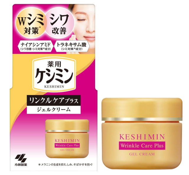 【医薬部外品】小林製薬 薬用ケシミン リンクルケアプラス ジェルクリーム 50g 5個セット【送料無料】