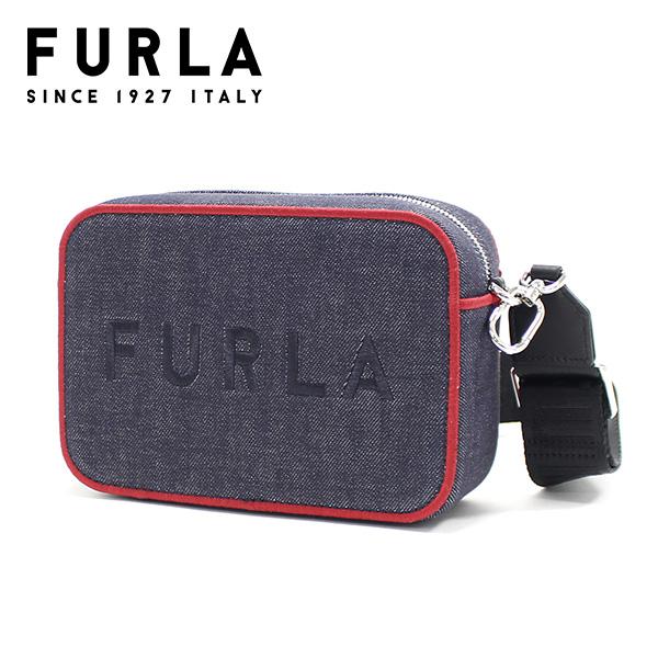 フルラ ショルダーバッグ レディース カメラバッグ FURLA REAL MINI CAMERA CASE デニム WB00243 AX0796 0613S 送料無料