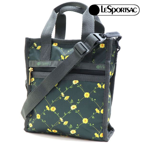 クリスマスセール レスポートサック ミニショルダーバッグ レディース LeSportsac 2Way ハンドバッグ グリーン 3714 HC10