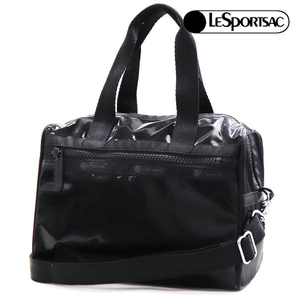クリスマスセール レスポートサック ミニショルダーバッグ レディース LeSportsac 2Way ハンドバッグ ブラックシャイン 3868 M135