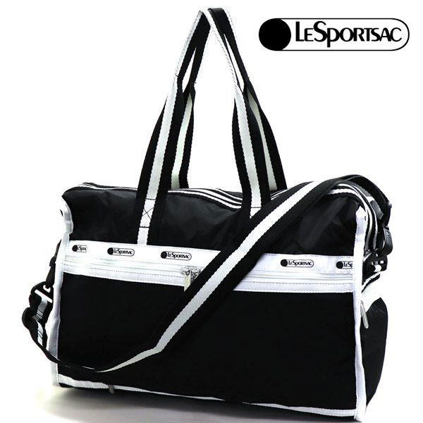 クリスマスセール レスポートサック ショルダーバッグ レディース LeSportsac 2Way ハンドバッグ ブラック 4318 E849