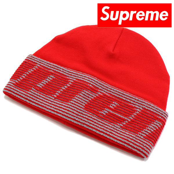 クリスマスセール シュプリーム ニットキャップ メンズ レディース Supreme Knit Cap ニット帽 レッド FW24BN47 RED