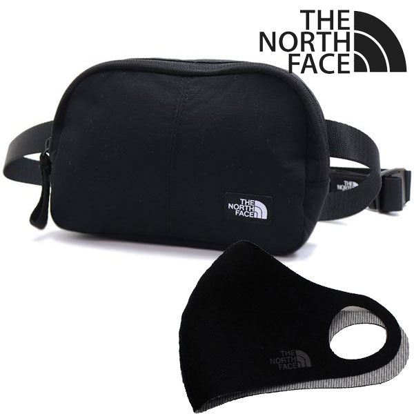 クリスマスセール ザ ノースフェイス ショルダーバッグ マスクセット レディース メンズ THE NORTH FACE NN2PQ08A BLK