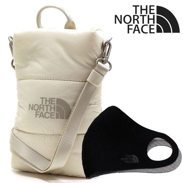 クリスマスセール ザ ノースフェイス ミニショルダーバッグ マスクセット THE NORTH FACE ショルダーポーチ NN2PQ62K CRE