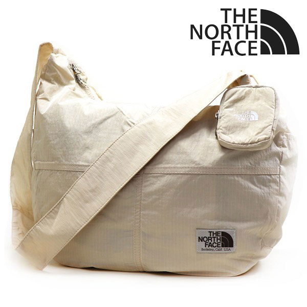 クリスマスセール ザ ノースフェイス ショルダーバッグ メンズ レディース THE NORTH FACE WL HOBO SHOULDER BAG L クリーム NN2PR16K CRE 送料無料