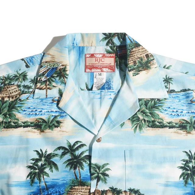 ロバートJクランシー RJC 半袖 アロハシャツ #102C19T ハワイ製