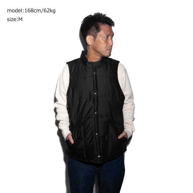 ビルドインク BUILDINK ナイロンベスト ｜ メンズ M-XL 無地の通販はau