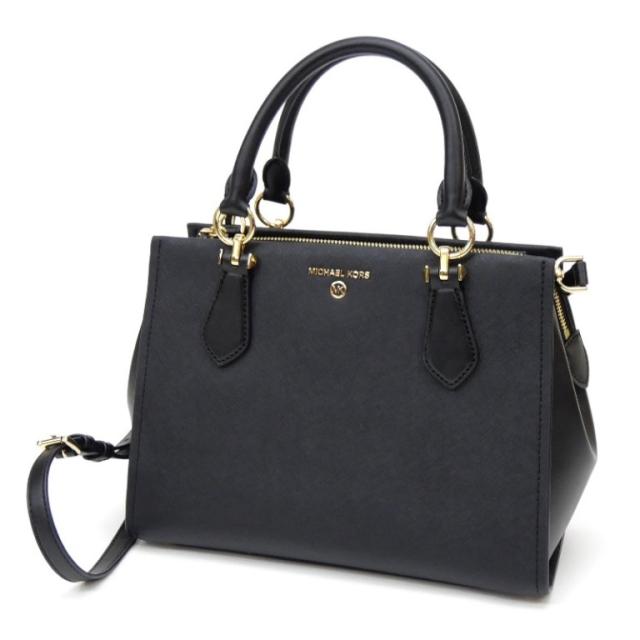 マイケルコース MICHAEL KORS 2WAYバッグ 黒 【中古】(65271)