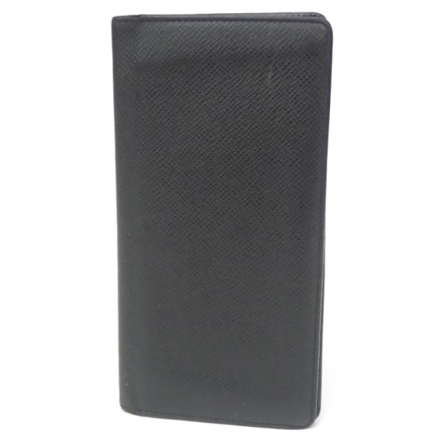 ルイ・ヴィトン LOUISVUITTON 長財布 ポルトフォイユ・ブラザ イニシャル入り M32572 タイガ アルドワーズ 【中古】(67427)