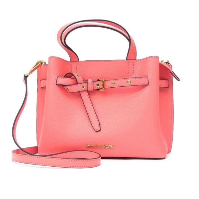 マイケルコース MICHAEL KORS 2WAYバッグ ショルダーバッグ ハンドバッグ ピンク レザー 【中古】(67842)