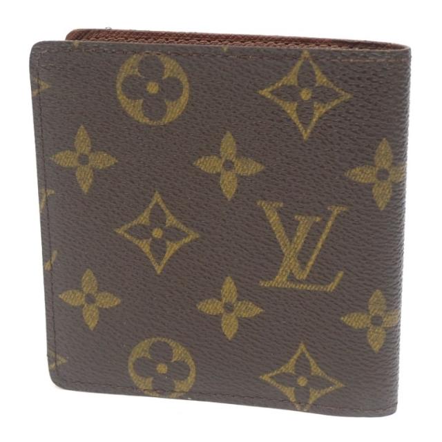 ルイ・ヴィトン LOUISVUITTON 二つ折り財布 ポルト ビエ・6カルト クレディ カード＆札入れ M60929 モノグラム 【中古】(67924)