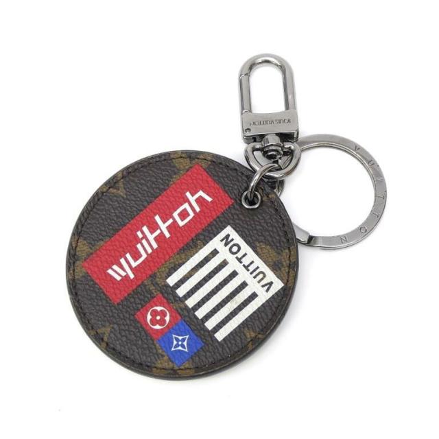 ルイ・ヴィトン LOUISVUITTON キーホルダー ポルトクレ ラウンド M68300 【中古】(68676)