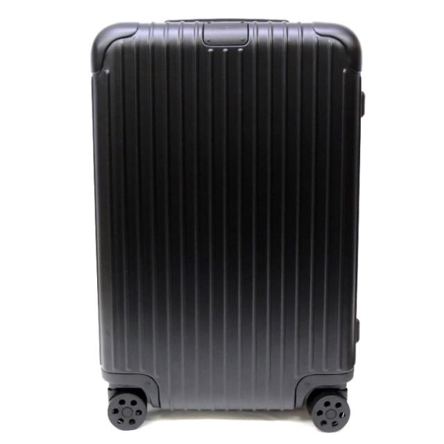 リモワ RIMOWA キャリーケース エッセンシャル チェックインM 60L スーツケース 832.63.63.4 マットブラック 【中古】(69788)