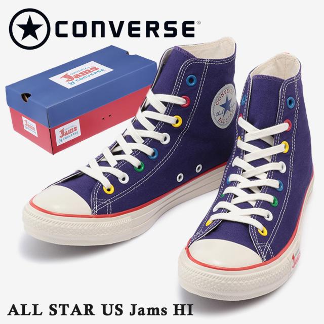 コンバース スニーカー レディース メンズ ALL STAR US Jams HI オールスター ＵＳ Ｊａｍｓ ハイ converse 1SC807 春夏