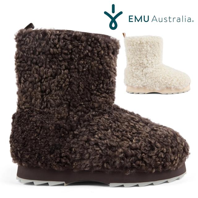 エミュ オーストラリア ムートンブーツ レディース W13200 秋冬新作 送料無料 SHARKY LO TEDDY EMU Australia