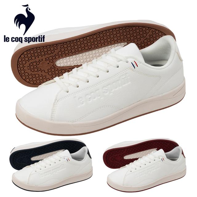 ルコックスポルティフ スニーカー メンズ レディース LU4FSN60UZ LCS エンブレム 新作 送料無料 LCS EMBLEME le coq sportif