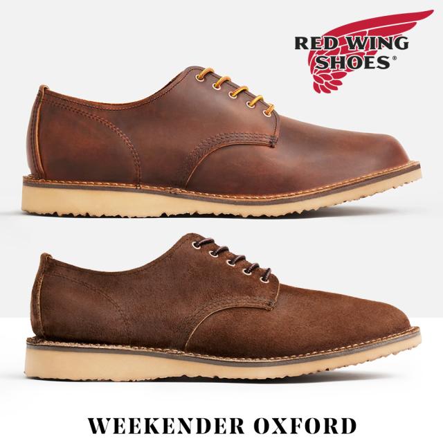 レッドウィング スニーカー メンズ ウィークエンダー オックスフォード 新作 送料無料 WEEKENDER OXFORD 3604D 3606D RED WING