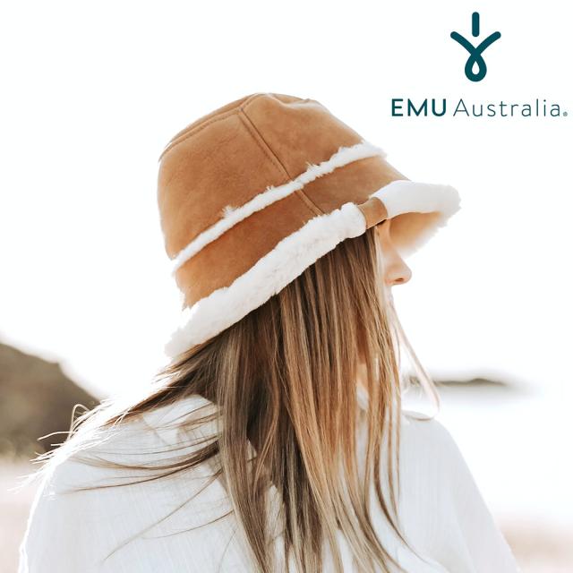 エミュ オーストラリア 帽子 レディース W7017 秋冬新作 送料無料 SHEEPSKIN HAT EMU Australia