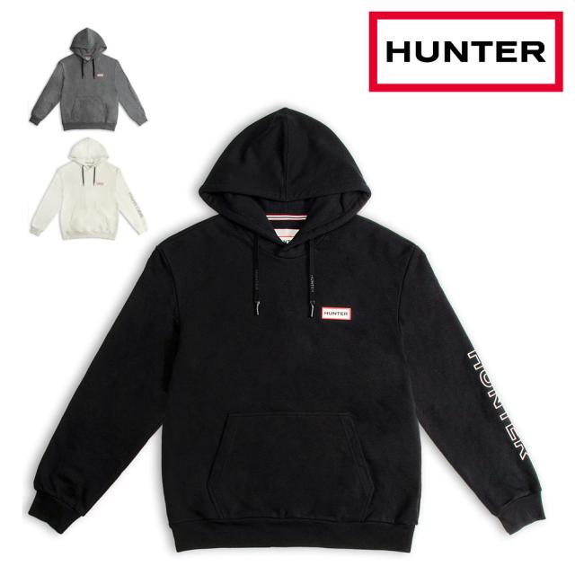 ハンター ウェア メンズ レディース URJ1504CTN ユニセックス プレイ ラバライズ ハンターロゴ フーディー HUNTER UNI PLAY HUNTER RUBBERISED LOGO HOODIE