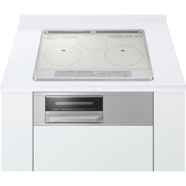 日立 HITACHI ビルトイン IHクッキングヒーター シルバー 3口 幅60cm HT-N60ST-S