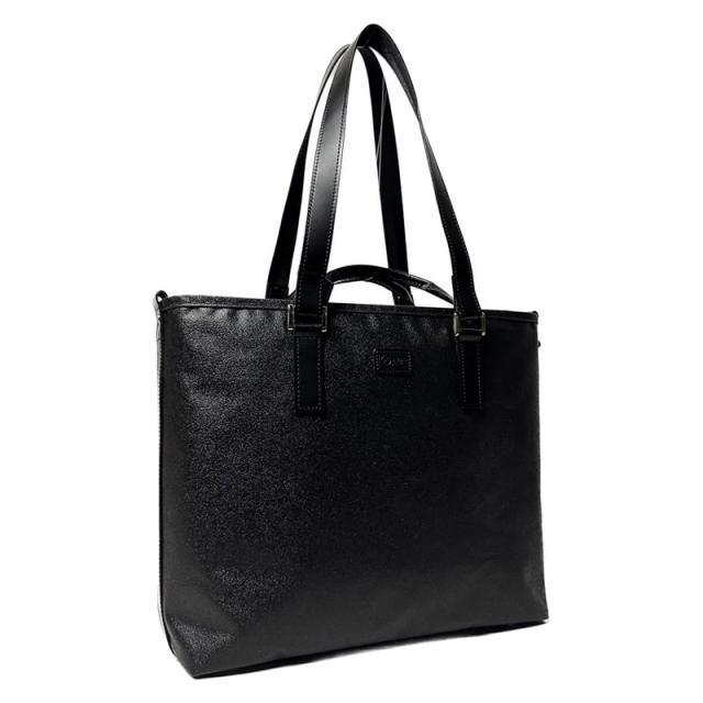 森野帆布 SF-0717 MULTI WAY TOTE SLIM／マルチウェイトートスリム ブラック×ブラック