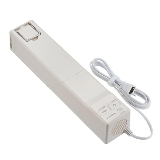 レコルト recolte スティック ふとんドライヤー RFK-1(W) ナチュラルホワイト スティック型 ふとん乾燥機