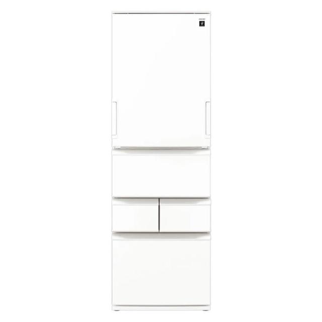 シャープ 冷蔵庫 シルキーマットホワイト 408L SJ-XW41P-W SHARP