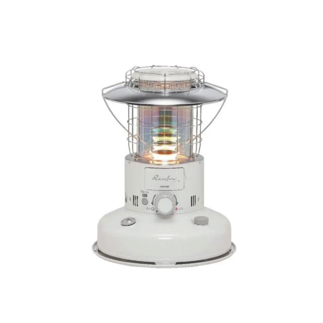 TOYOTOMI トヨトミ 石油ストーブ RL-2524-W レインボーガラス 電子点火 消臭 安全設計 対流型