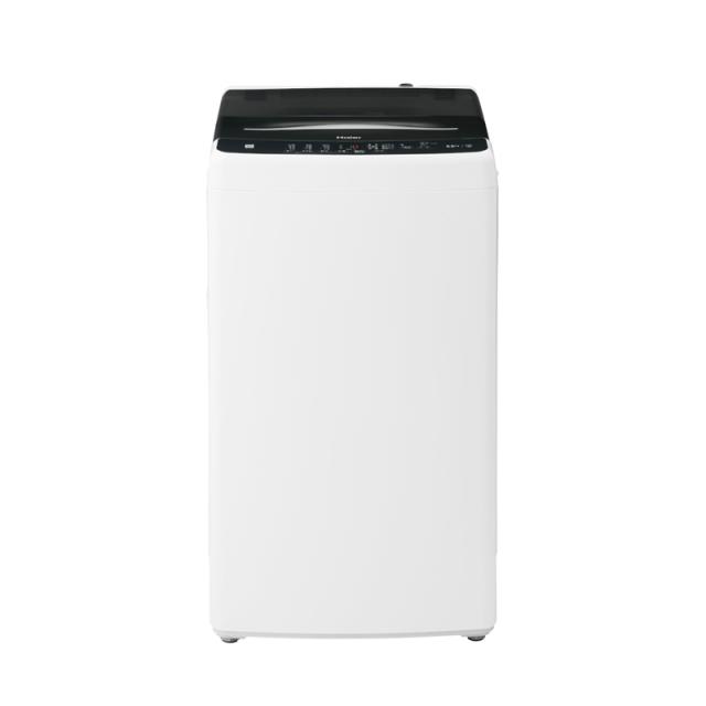 Haier ハイアール 全自動洗濯機 JW-U55B(K) 5.5kg しわケア 除菌 時短洗濯 ブラック