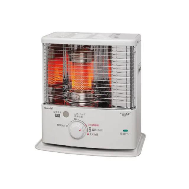 TOYOTOMI トヨトミ RS-S2924-W 反射式石油ストーブ 多面反射板搭載で広範囲暖房・電子点火・省エネ設計