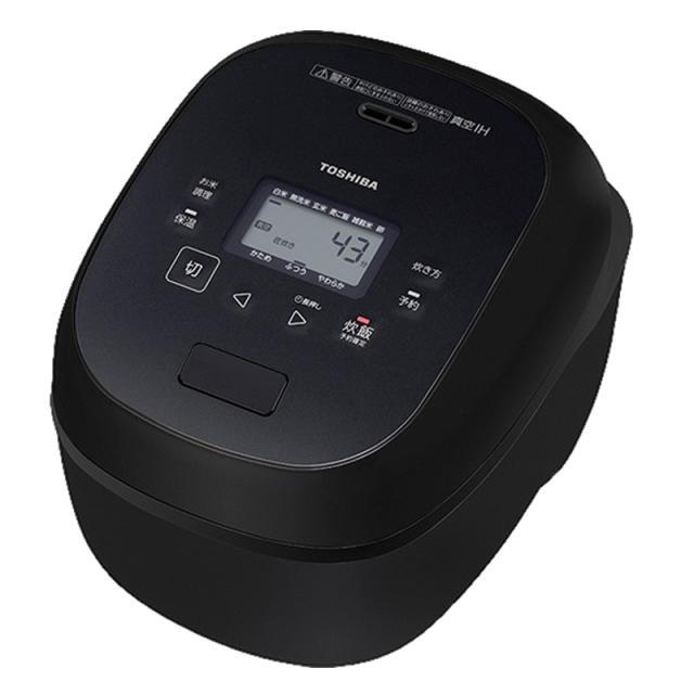 TOSHIBA 東芝 真空IHジャー炊飯器 RC-18RXA(K) グランブラック 約1升 炎匠炊き