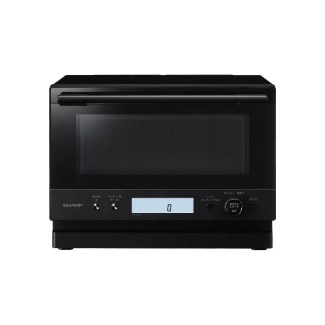 SHARP シャープ オーブンレンジ RE-WF236-B 省スペース設置 角皿スチーム 23L ブラック